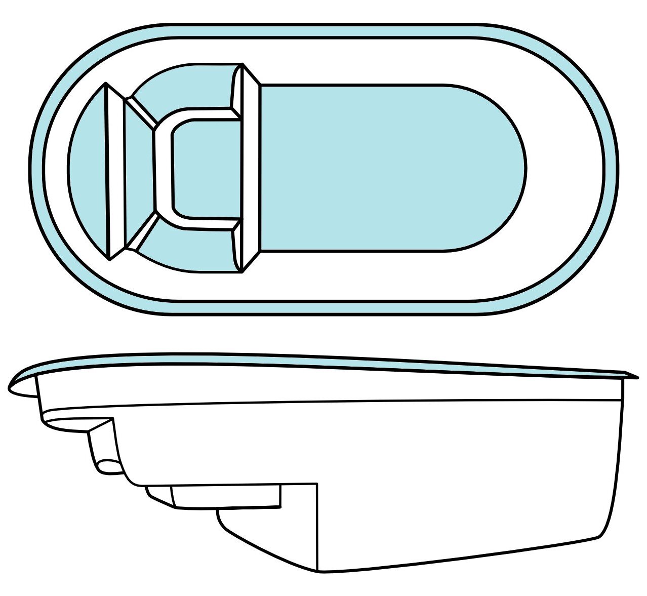 Splash - 8x16x4 - Nomad Pools