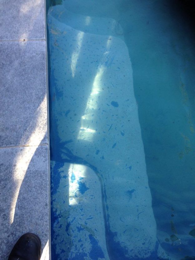 White Staining / Hardness - Nomad Pools